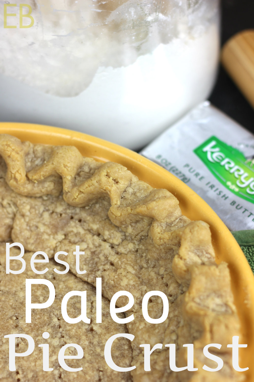 Paleo Pie Crust — easy, flaky, crimps beautifully (AIP egg-free ...