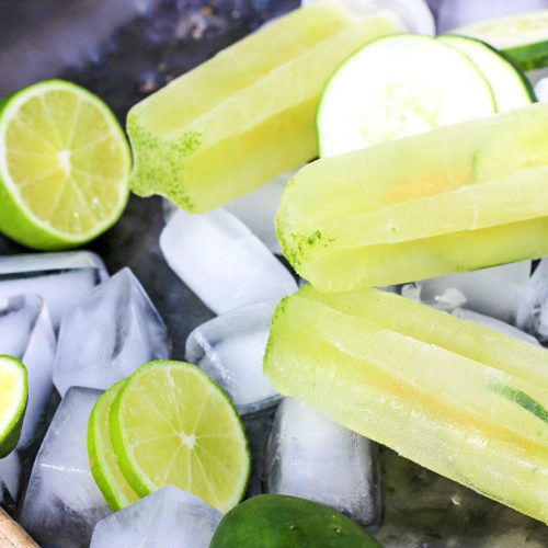 Mojito Popsicles (Paleo, Vegan, AIP, non-alcoholic) - Eat Beautiful