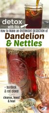 Dandelion and Nettles Detox Tea (w/ Overnight Decoction) - Eat Beautiful