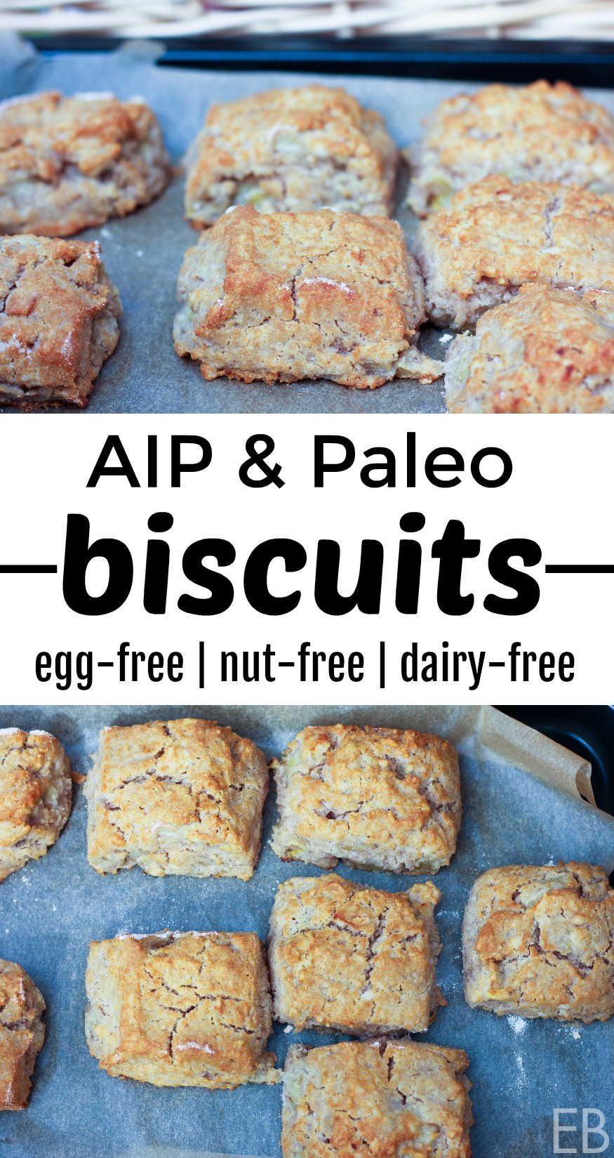 AIP & Paleo Cassava Flour *Biscuits* (egg-free, nut-free, dairy-free ...