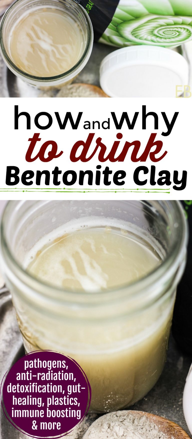 How and Why to Drink Bentonite Clay (anti-radiation, detox, gut & more ...