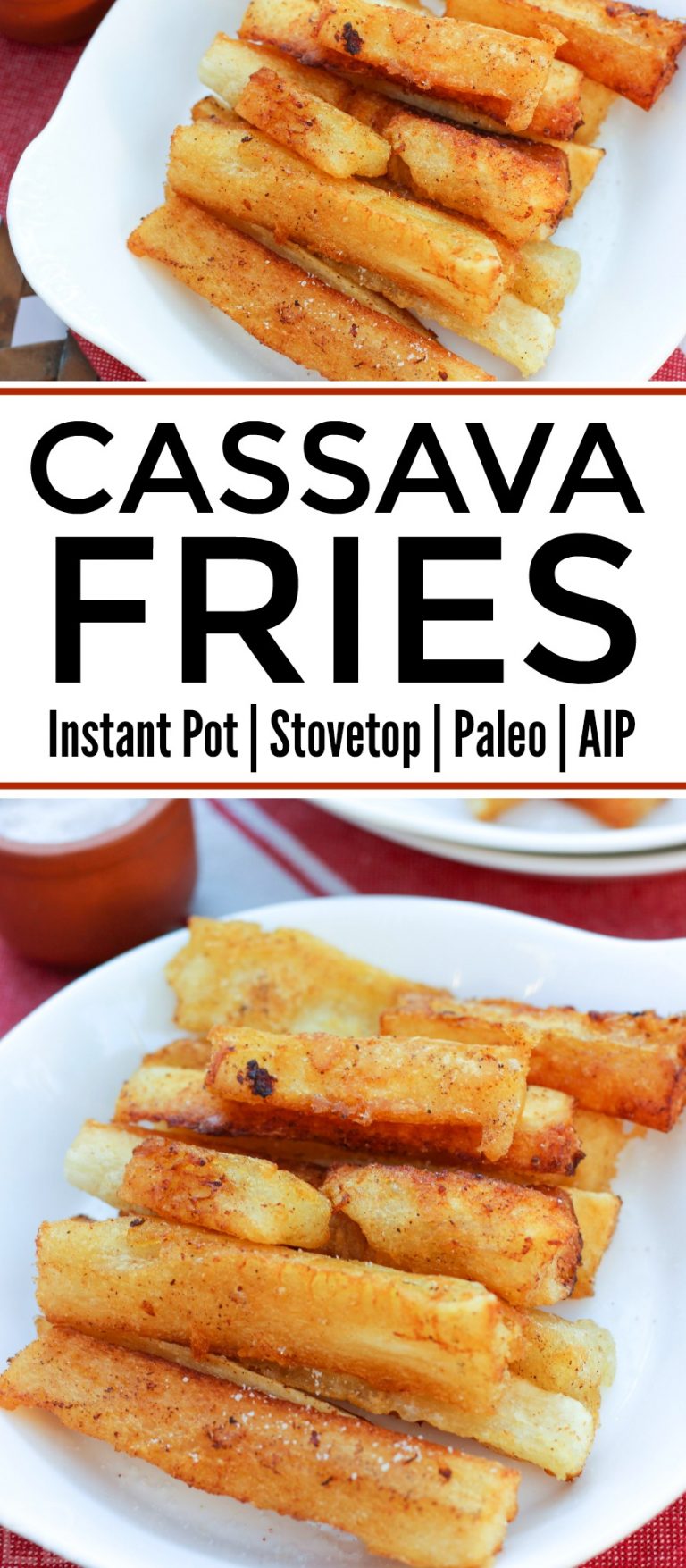 Cassava Fries — (Yucca) Stovetop + Instant Pot (Paleo, AIP) - Eat Beautiful