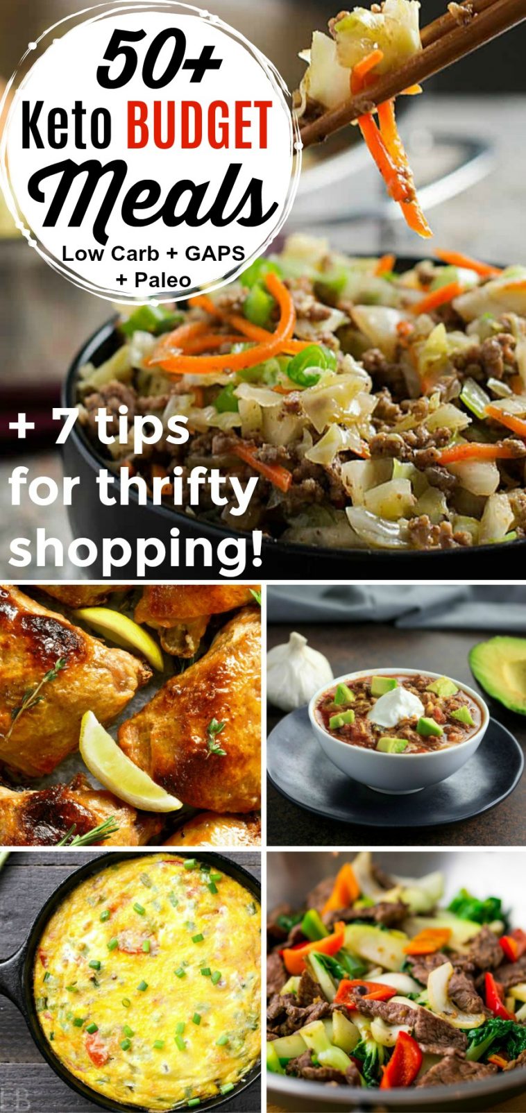 50 Easy Keto Low Carb Meals On A Budget 7 Tips For Shopping
