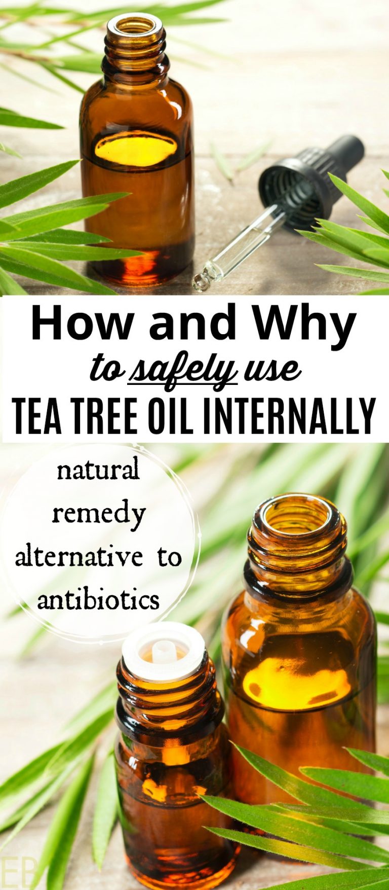 How & Why to Safely Use Tea Tree Oil Internally (Antibiotic Alternative ...