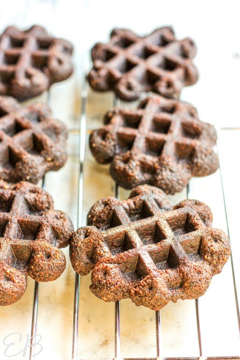 Best Keto Chocolate Chaffle (Low Carb, Paleo, no cheese) - Eat Beautiful