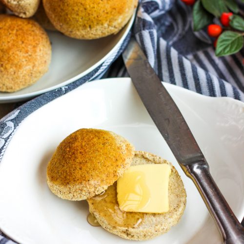 Keto Vegan Bread Rolls (gluten-free, grain-free & with nut-free option ...