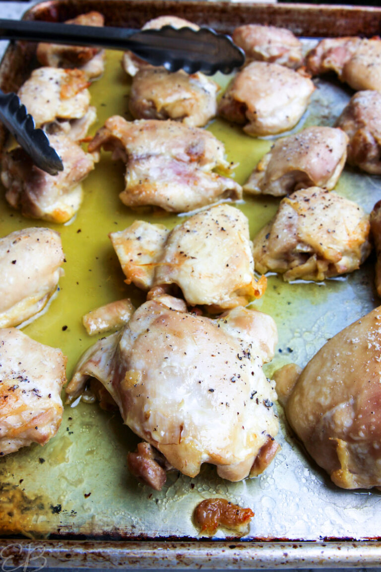 Meal Prep Sheet Pan Chicken Thighs - Eat Beautiful