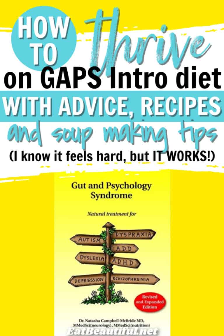 How to *Thrive* on the GAPS INTRODUCTION Diet - Eat Beautiful