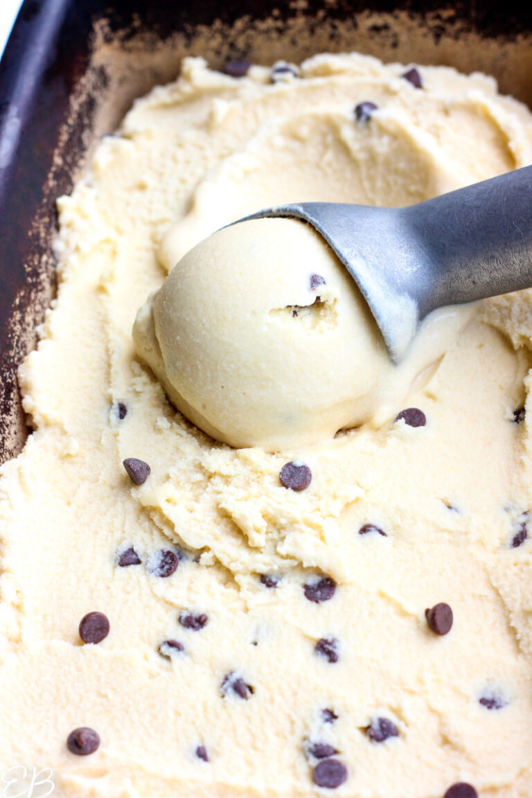 Sweet Bean Chickpea Cookie Dough Ice Cream (Vegan, Gluten-free) - Eat ...