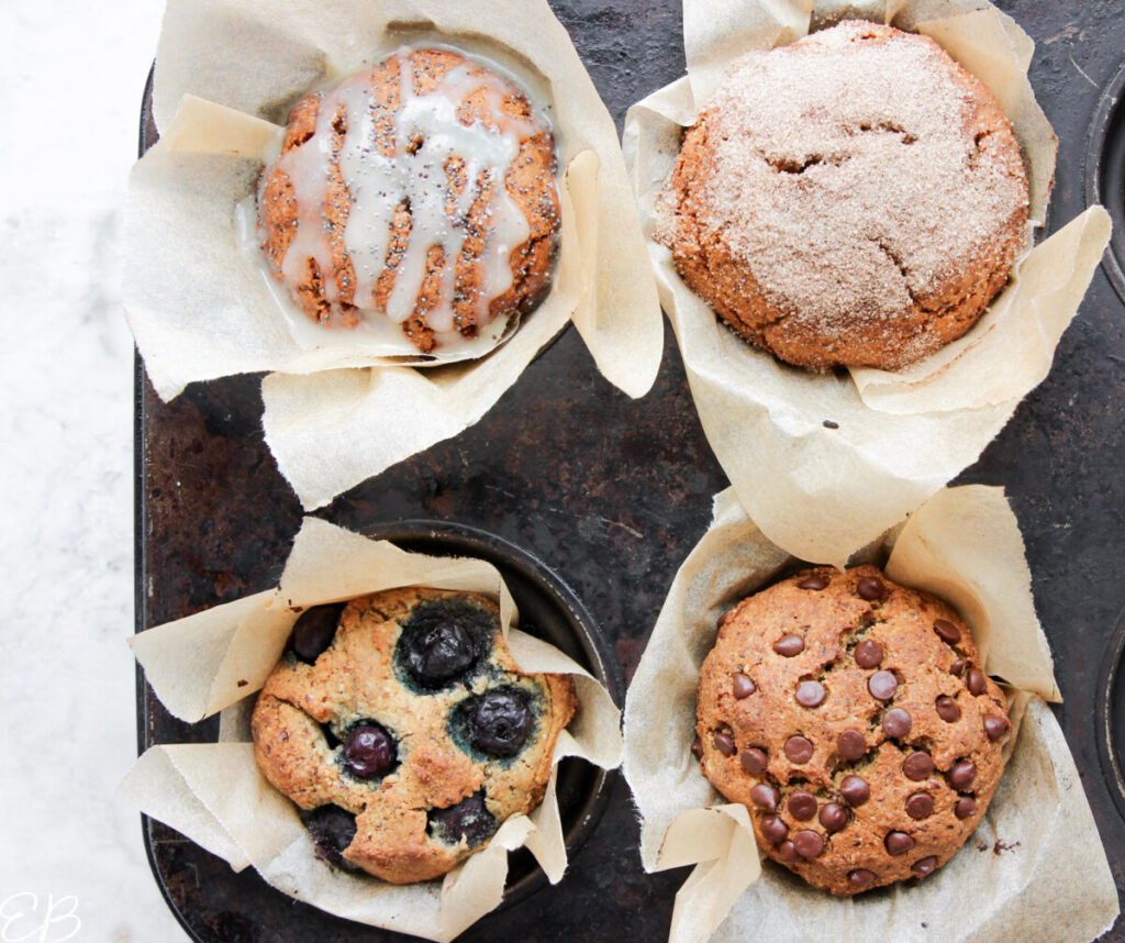 Paleo Vegan Keto Muffins — Master Recipe! (any flavor!: Lemon, Berry ...