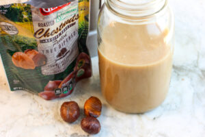 Homemade Chestnut Milk (5 minutes!, Vegan, Paleo) - Eat Beautiful