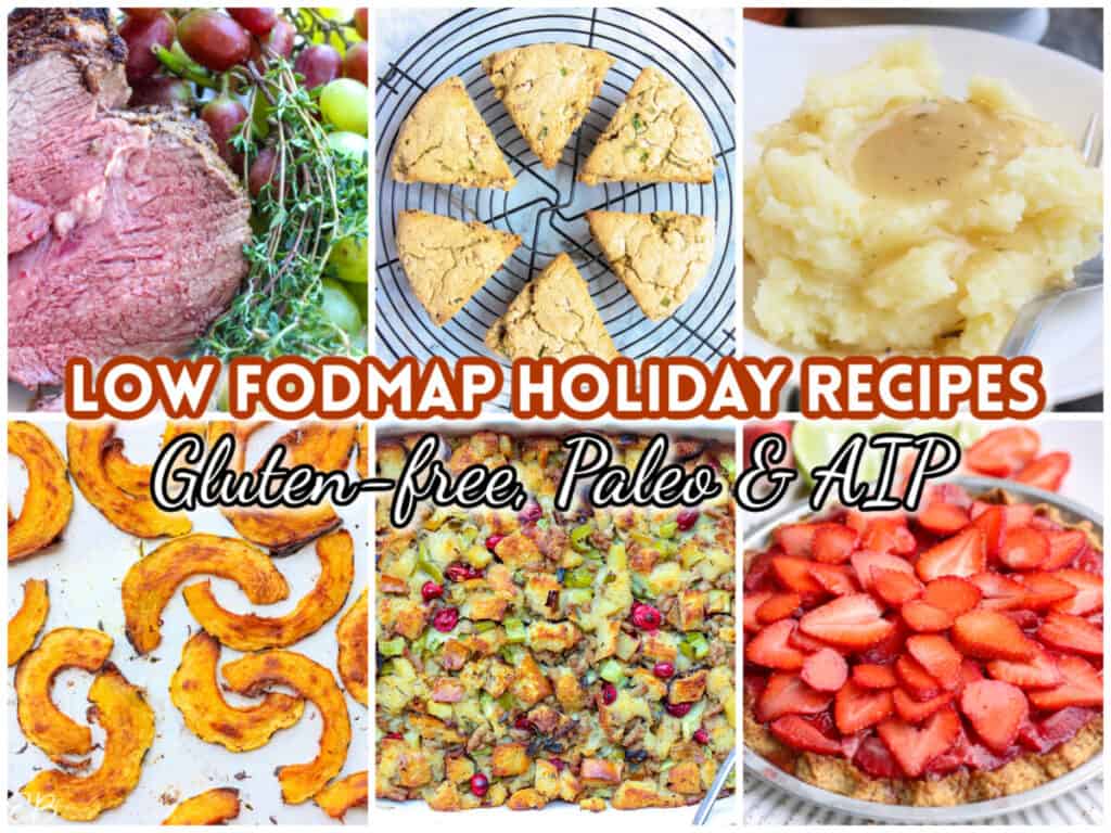 30 Low FODMAP HOLIDAY Recipes for Thanksgiving and Christmas (Gluten ...