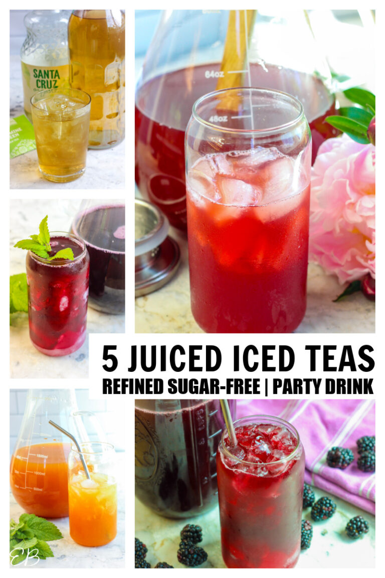 5 Fruit Iced Teas! (Fruit Juice + Tea = The Best Party Drinks without ...