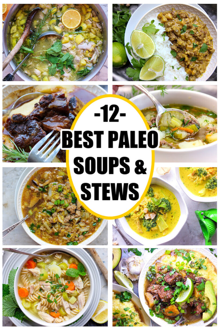 12 Best Paleo Soups & Stews (Instant Pot/Crock Pot options) - Eat Beautiful
