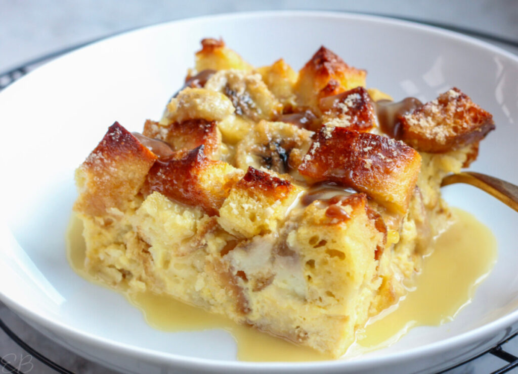Healthy Bread Pudding: 4 Flavors in 1 Dish! Dessert or Breakfast (GF ...