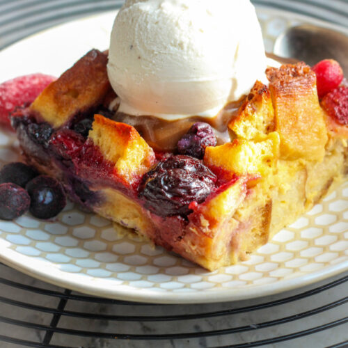 Healthy Bread Pudding: 4 Flavors in 1 Dish! Dessert or Breakfast (GF ...
