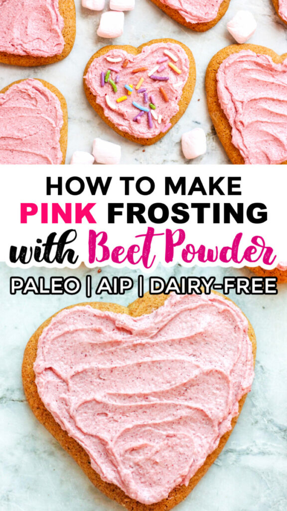 How to Make PINK Paleo AIP Frosting with Beet Powder - Eat Beautiful