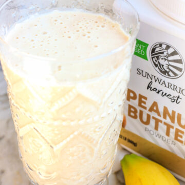 Peanut Butter Banana Smoothie for Weight Loss (with PB Powder & Oats ...