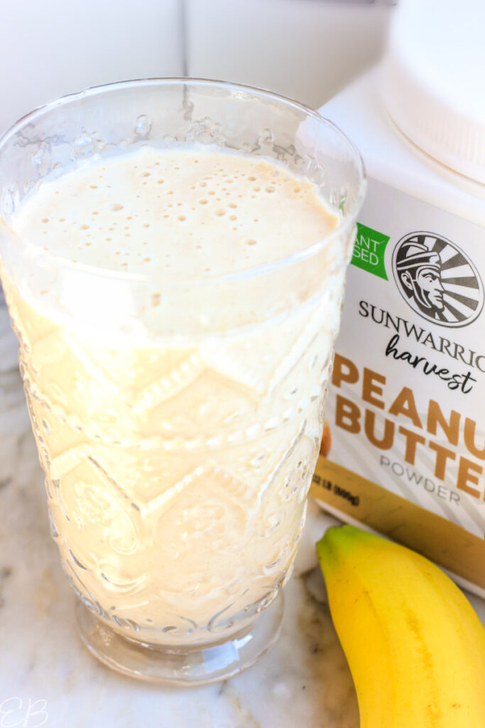 Peanut Butter Banana Smoothie for Weight Loss (with PB Powder & Oats ...