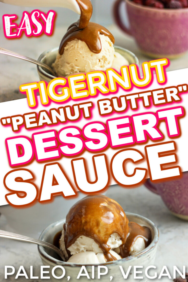 Tigernut Butter "Peanut Butter" Dessert Sauce (Paleo, AIP, Vegan) - Eat ...