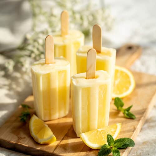 3-Ingredient Lemon Electrolyte Popsicles (fruit juice sweetened) - Eat ...