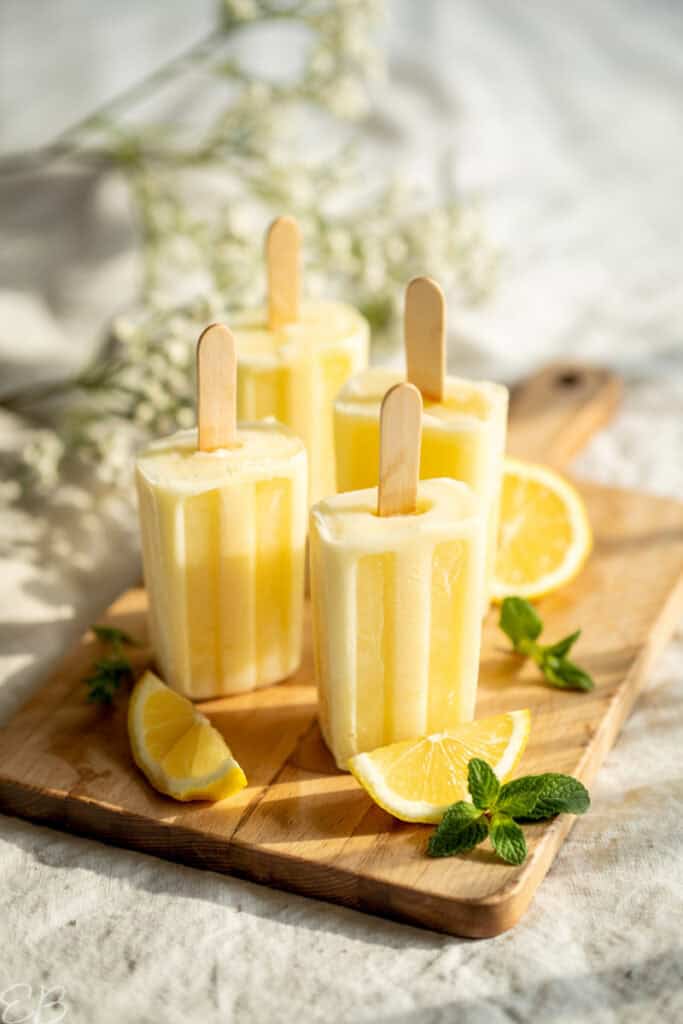 3-Ingredient Lemon Electrolyte Popsicles (fruit juice sweetened) - Eat ...