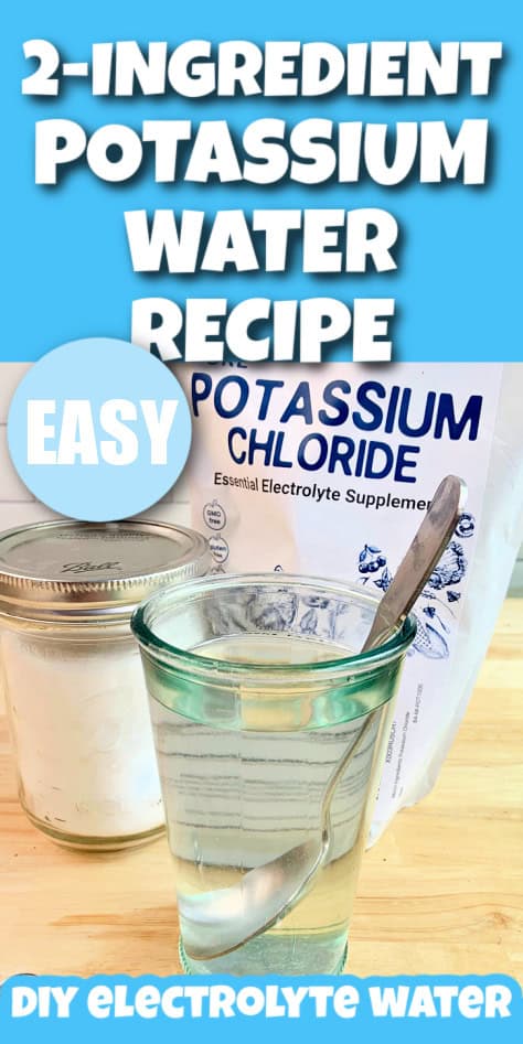 2-Ingredient Potassium Water recipe (Easiest Electrolyte Water) - Eat ...