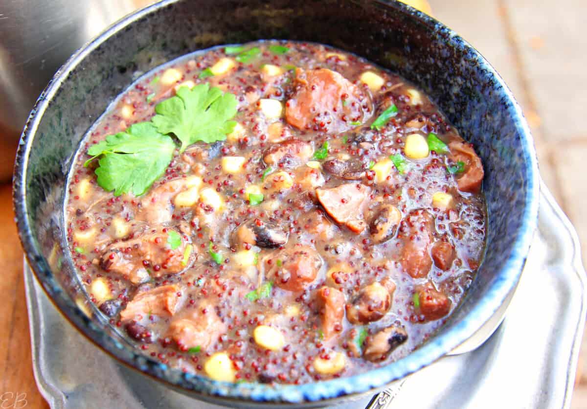 High Calcium Beef Stew with Beans & Finger Millet - Eat Beautiful