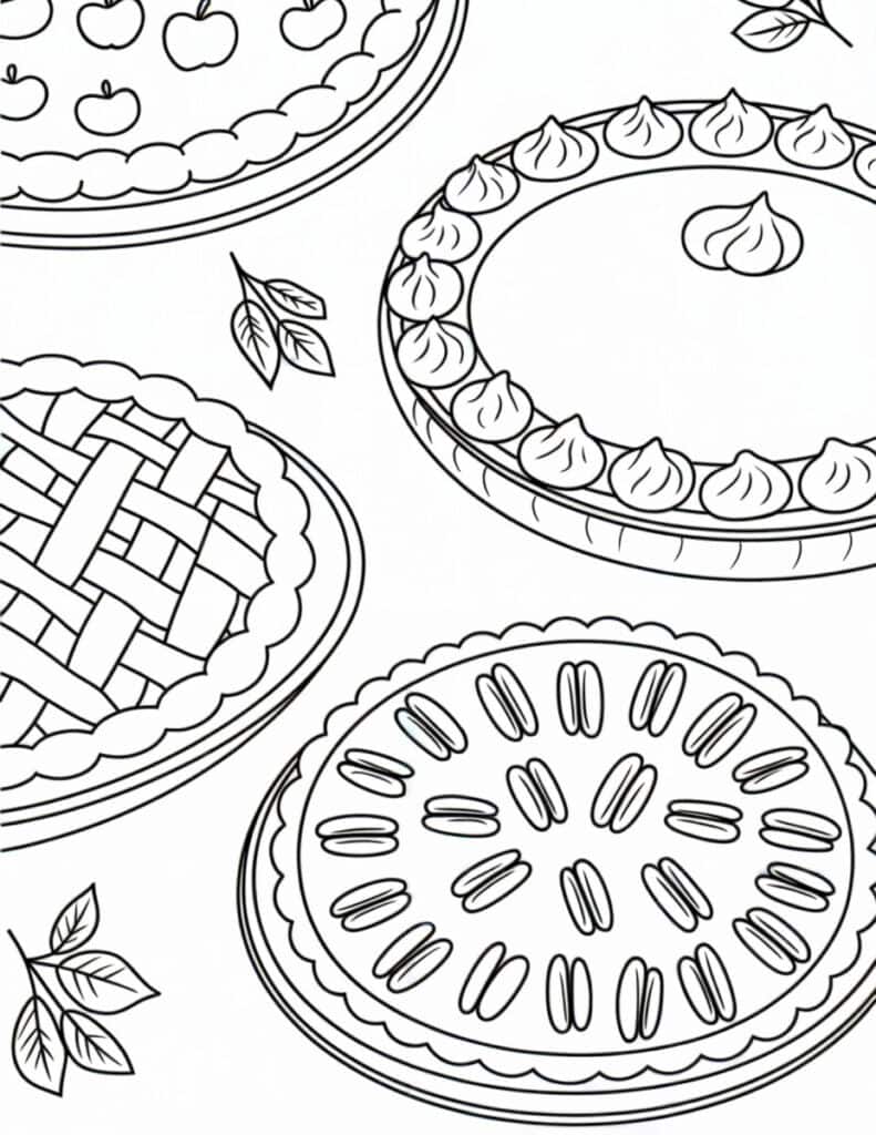 15 Thanksgiving Coloring Pages (Free PDF Printables for Kids and Adults ...