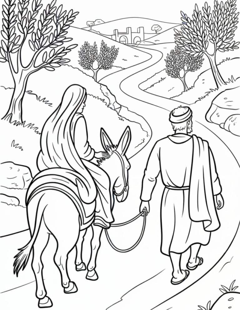 20 Christmas Coloring Pages (Free Printable PDFs: Cultural, Seasonal ...