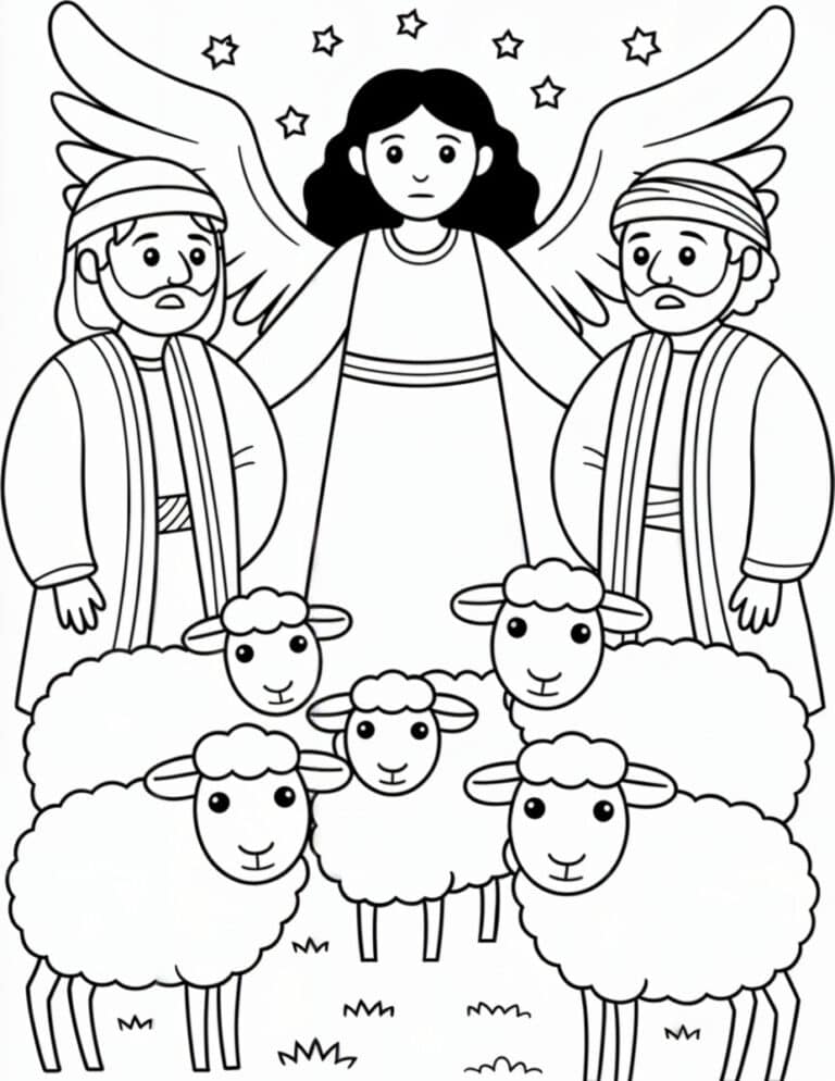 20 Christmas Coloring Pages (Free Printable PDFs: Cultural, Seasonal ...