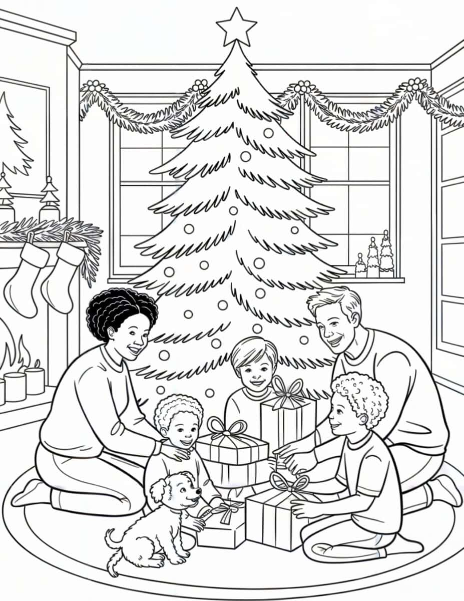 20 Christmas Coloring Pages (Free Printable PDFs: Cultural, Seasonal ...