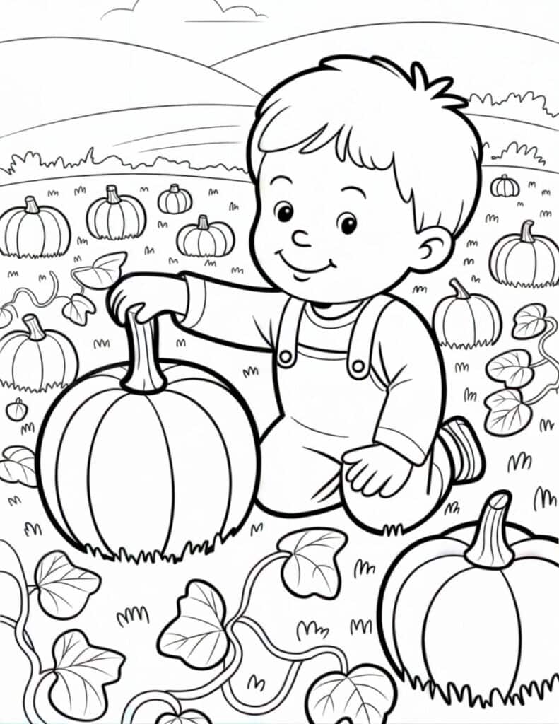 15 Thanksgiving Coloring Pages (Free PDF Printables for Kids and Adults ...