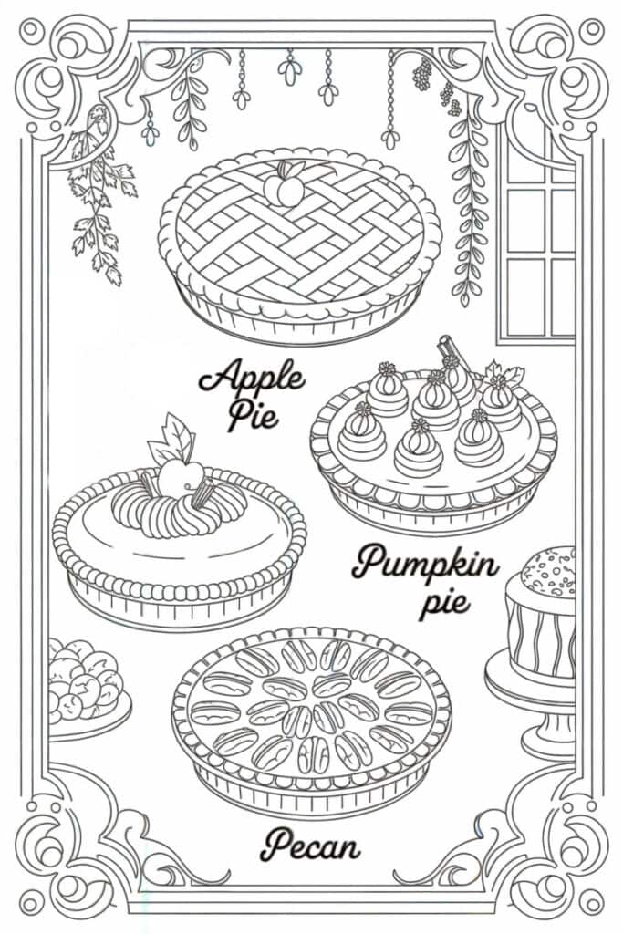 15 Thanksgiving Coloring Pages (Free PDF Printables for Kids and Adults ...