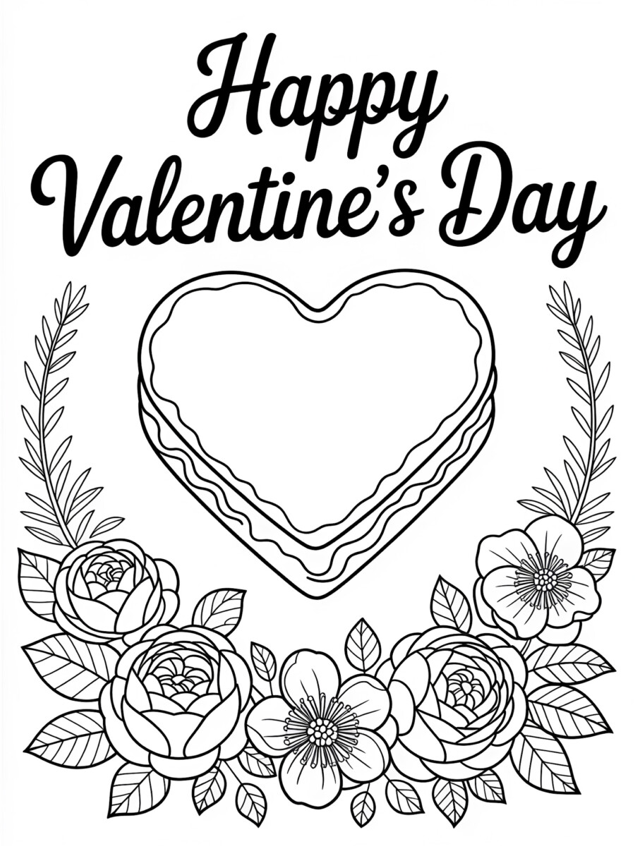 20 Valentine's Day Coloring Pages (Free Printable PDFs) - Eat Beautiful