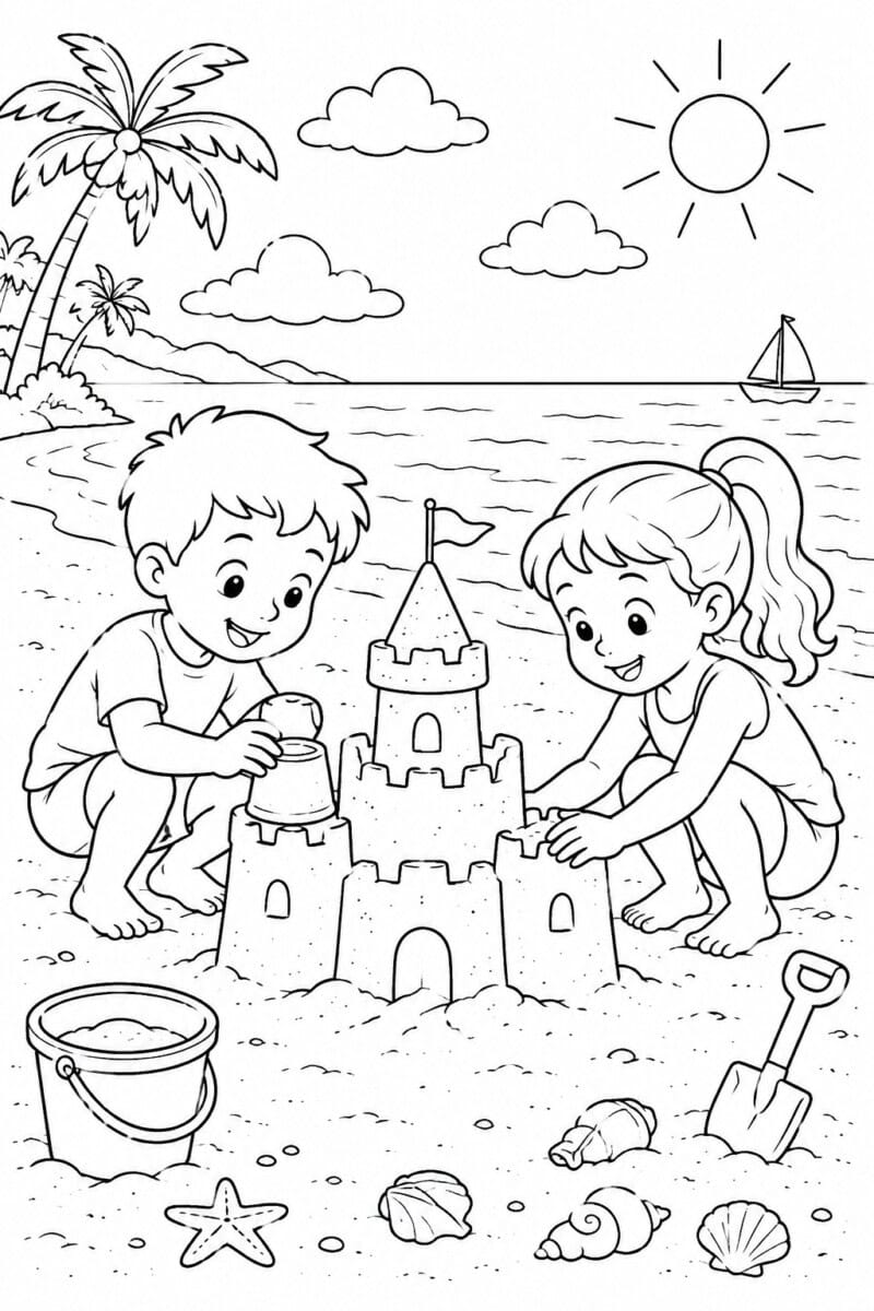 15 Free Summer Coloring Pages (Printable PDFs) - Eat Beautiful